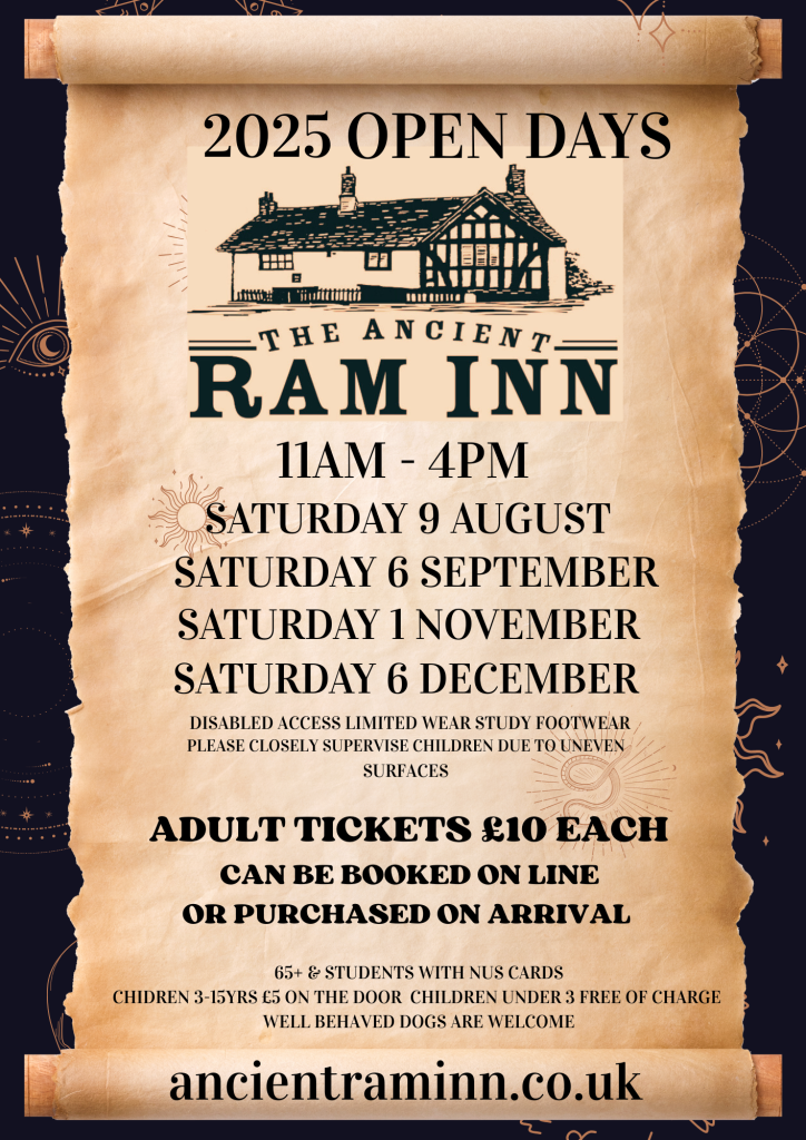 Ancient Ram Inn Open Days - Come and experience the Ram Inn